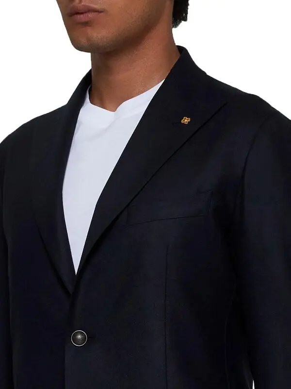 Tagliatore Montecarlo Wool And Cashmere Blazer