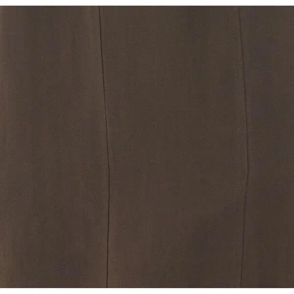 Brunello Cucinelli Viscose And Linen T-shirt Dress - Brown