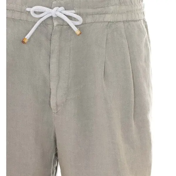 Brunello Cucinelli Linen Gabardine Bermuda