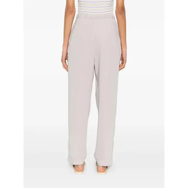 Herno Grey Trousers Straight Trousers