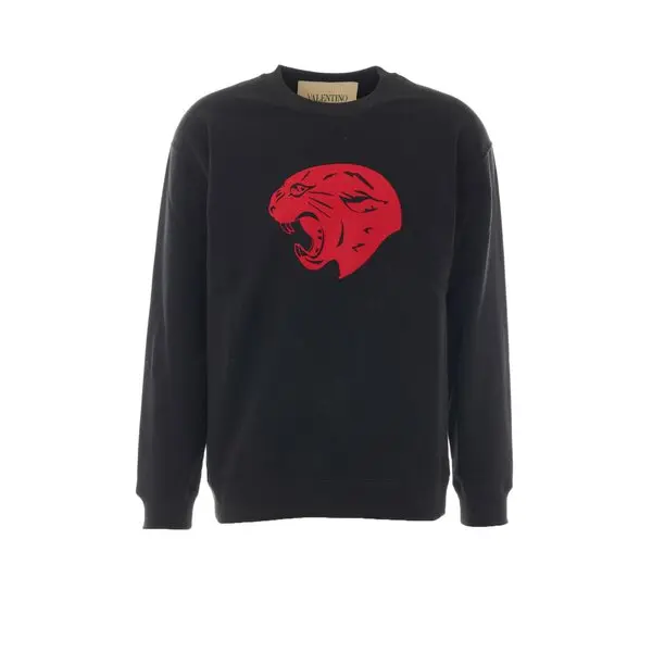 Valentino Garavani Panther Print Sweatshirt