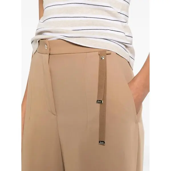Herno Neutrals Trousers Straight Trousers