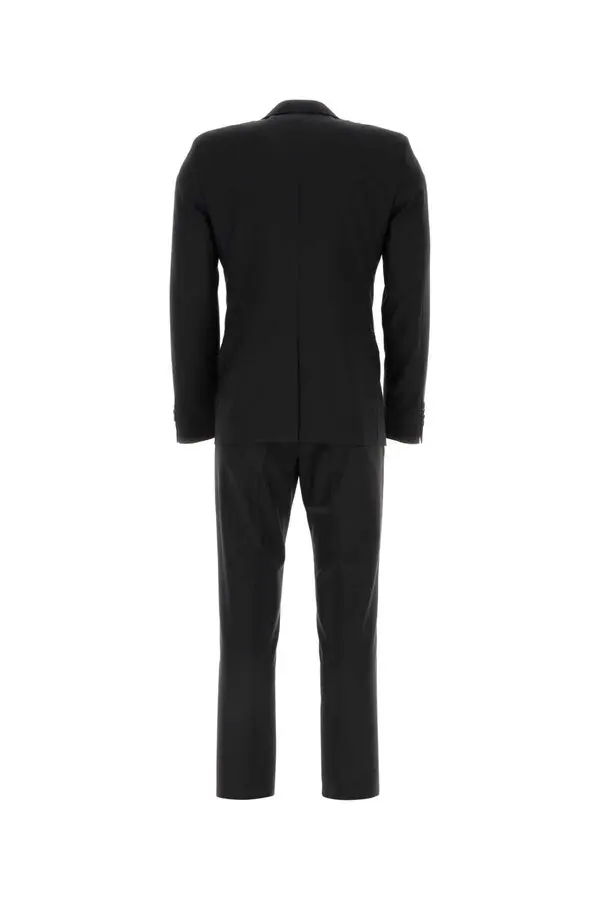 Prada Midnight Blue Wool Blend Suit