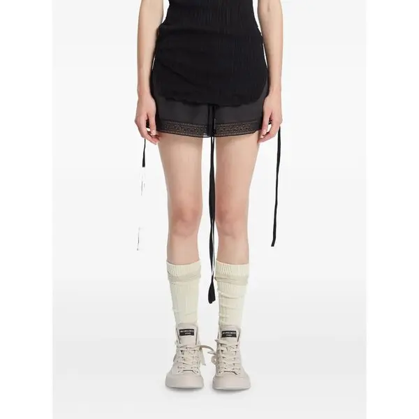 ANN DEMEULEMEESTER High Top Sneakers - Black