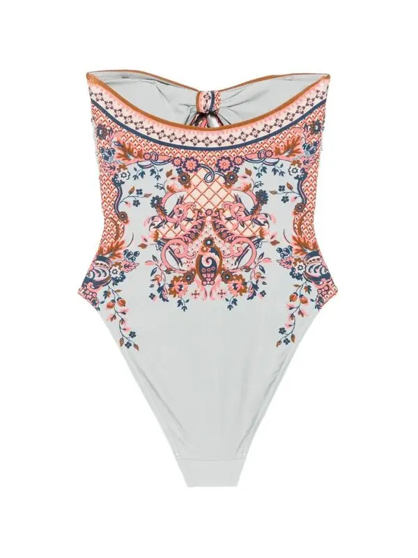 Zimmermann Aster Printed Swimsuit