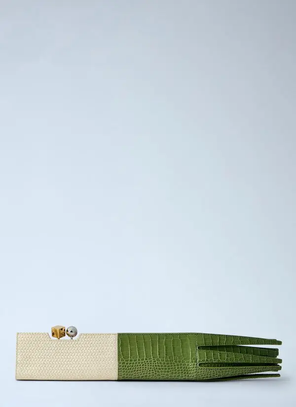 Jacquemus The Poireau Clutch Bag