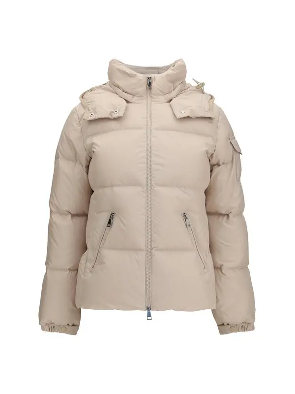Moncler Fourmines Hooded Short Down Jacket
