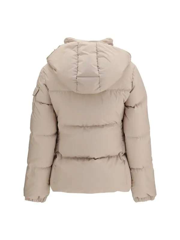 Moncler Fourmines Hooded Short Down Jacket
