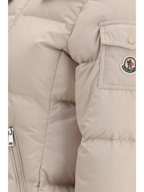 Moncler Fourmines Hooded Short Down Jacket