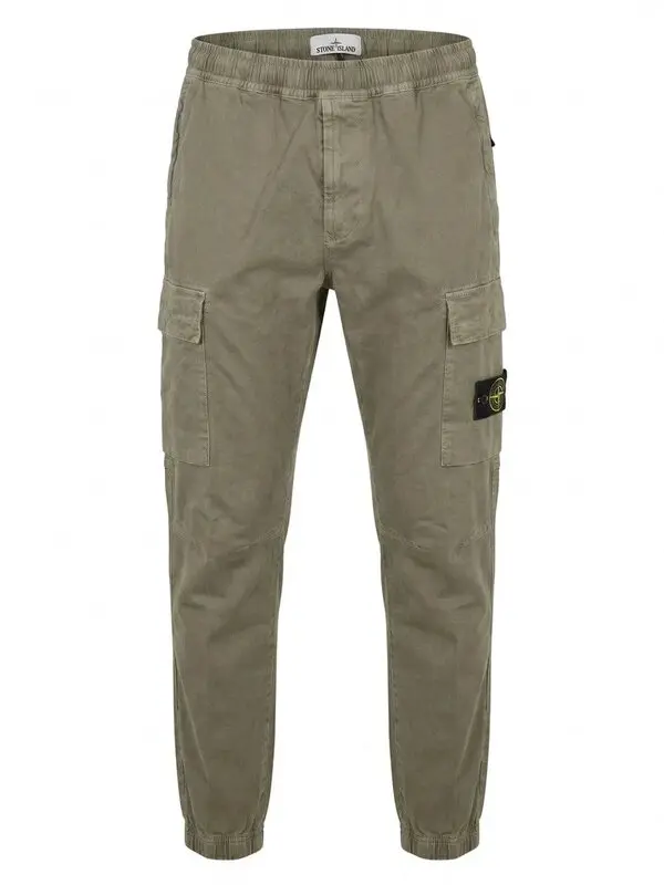 Stone Island Garment Dyed `old` Pants - Multicolor