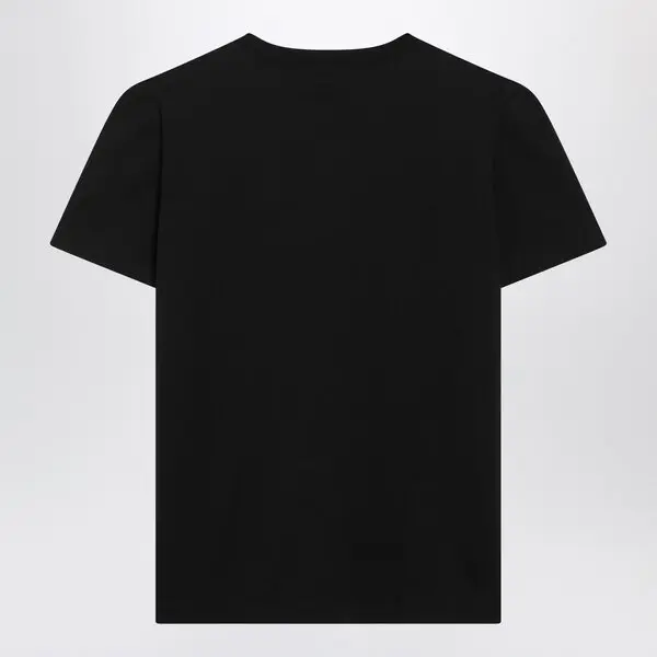Dolce & Gabbana Jersey T-shirt With Embroidery - Black