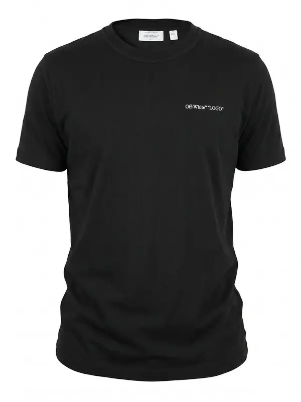 Off-White Logo Quote` Regular T-shirt - Multicolor