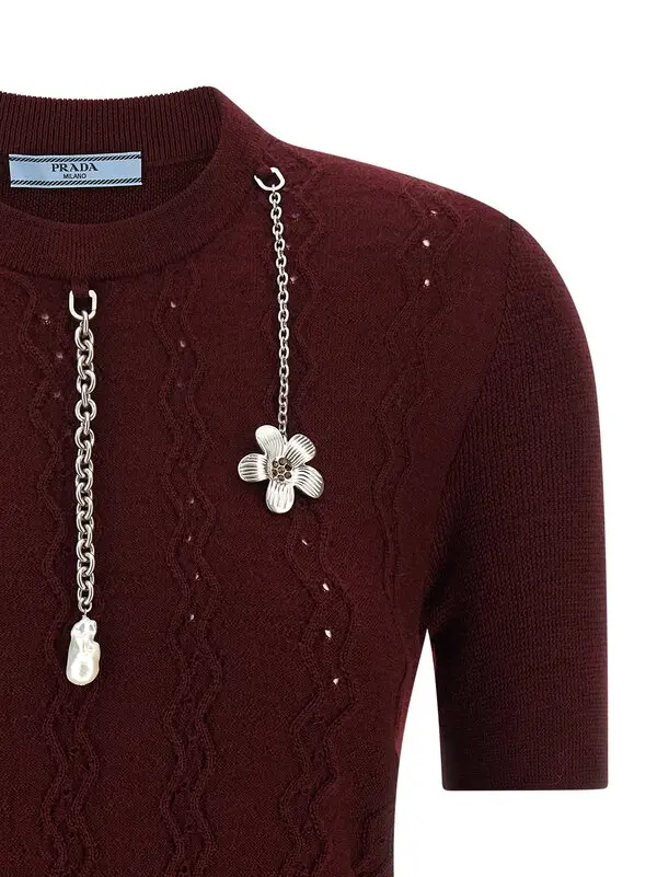 Prada Charms Sweater