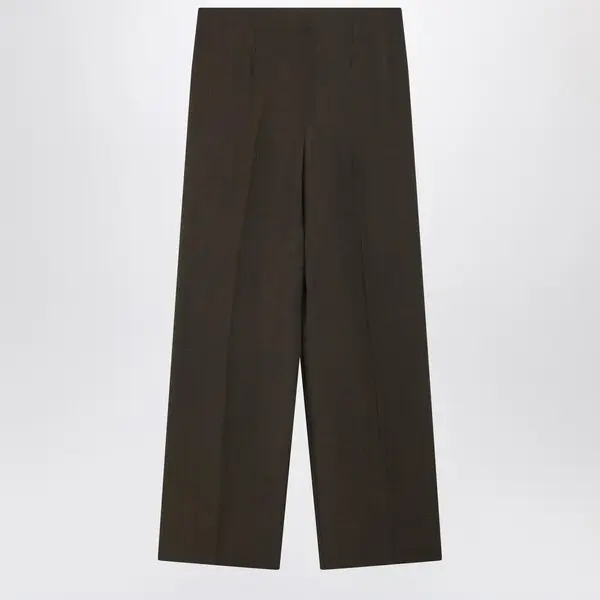 Fendi Wool Trousers - Green