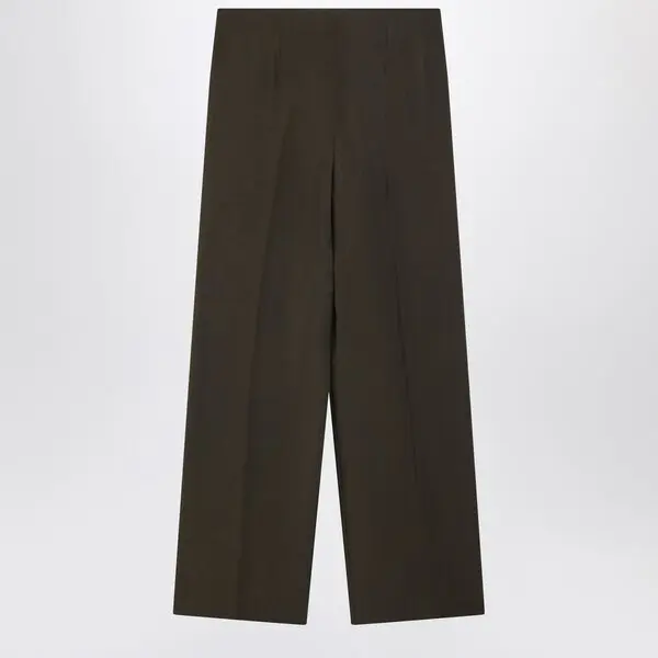 Fendi Wool Trousers - Green