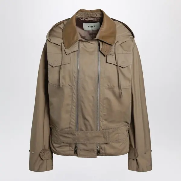 Fendi Beige Cotton Jacket
