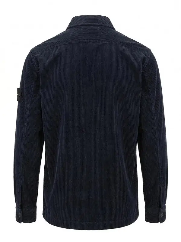 Stone Island Organic Cotton Corduroy Shirt - Multicolor