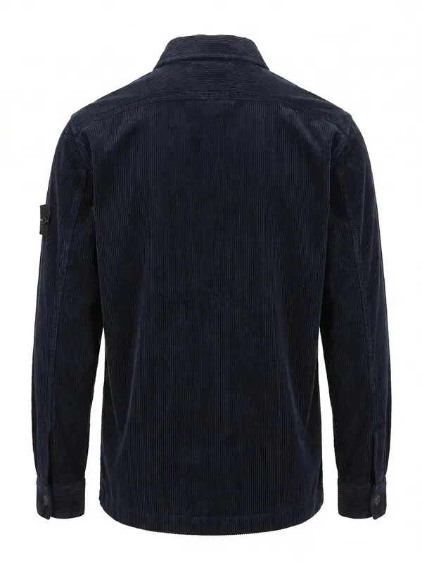 Stone Island Organic Cotton Corduroy Shirt - Multicolor