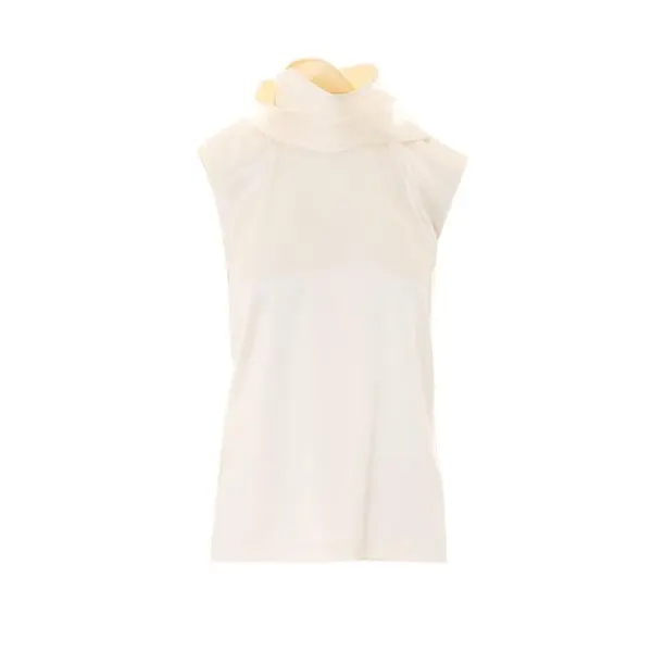 Bottega Veneta Silk Satin Top - White