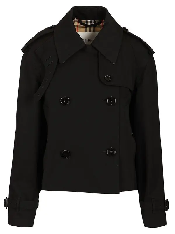 Burberry Mayfair Trench Jacket - Black