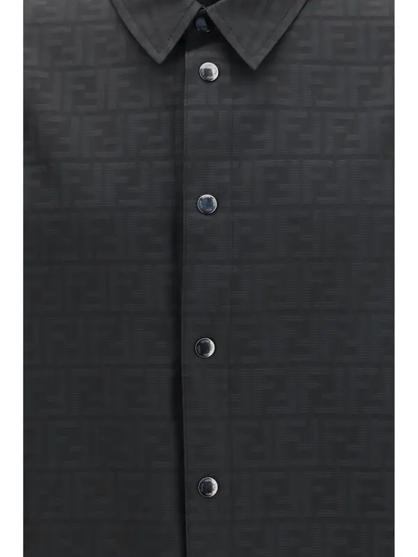 Fendi Ff Jacquard Nylon Shirt