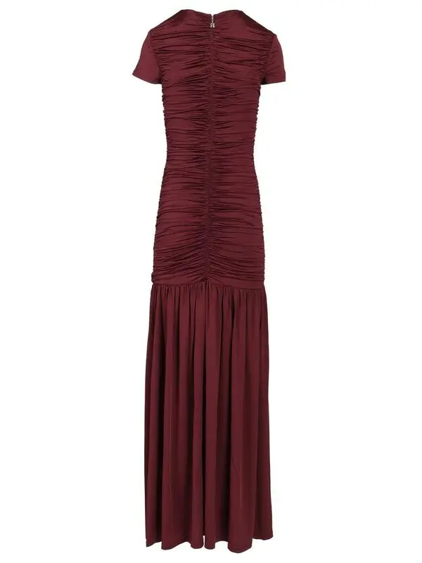 ROTATE BY BIRGER CHRISTENSEN Long Gathered Dress - Multicolor