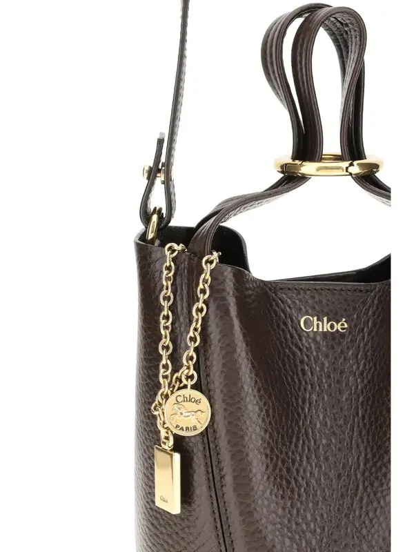 Chloé Spin Shoulder Bag - Brown