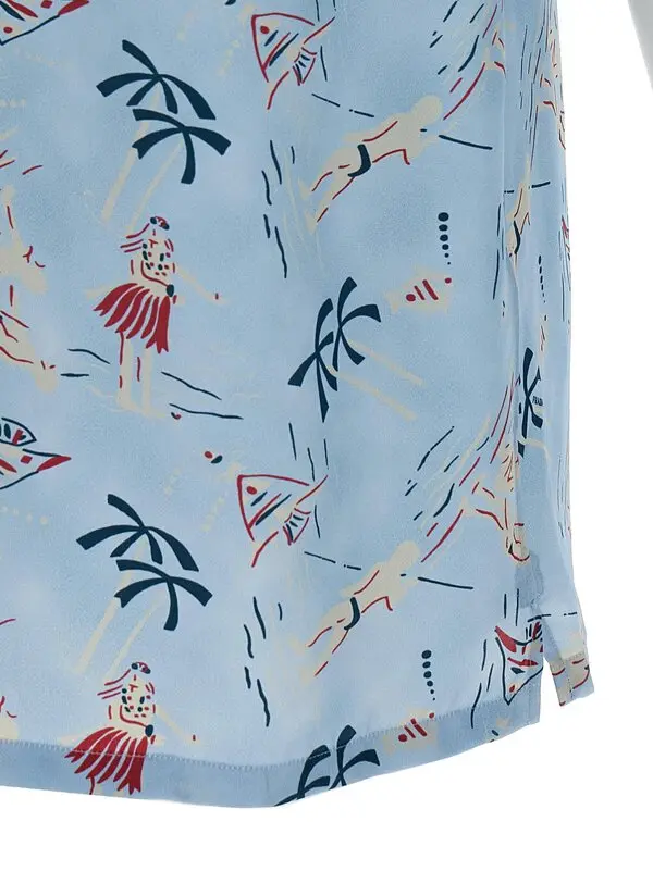 Prada Hawaii' Shirt - Blue