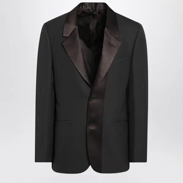 Fendi Wool Crãªpe Blazer - Brown