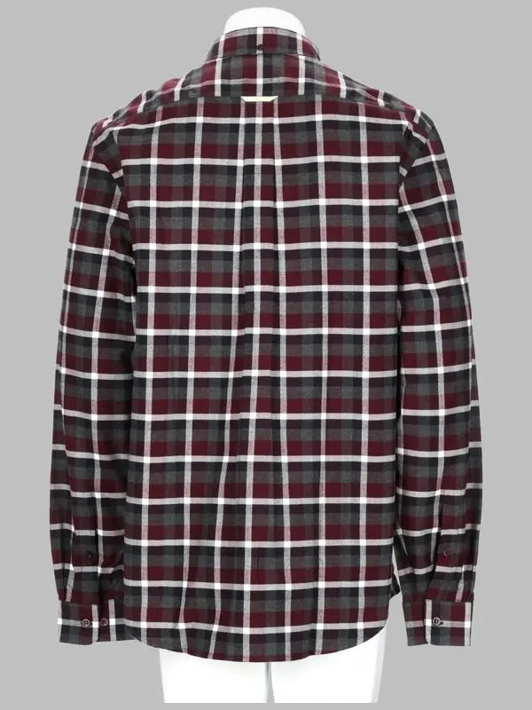 Acne Studios Camicia In Cotone A Quadri