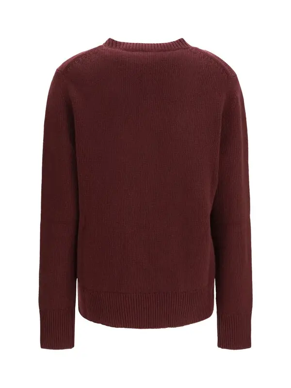 Burberry Cashmere And Wool Sweater With Knight Motif - Multicolor