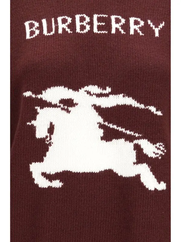 Burberry Cashmere And Wool Sweater - Multicolor