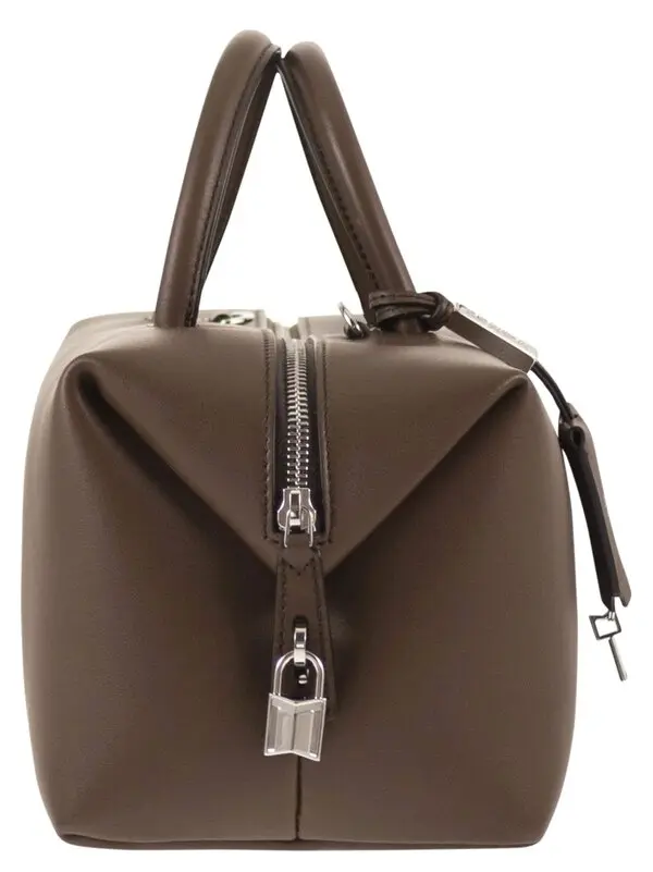 Max Mara Holdallm Medium Satchel In Natural Leather