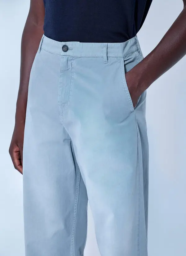 Miu Miu Garment-dyed Twill Pants