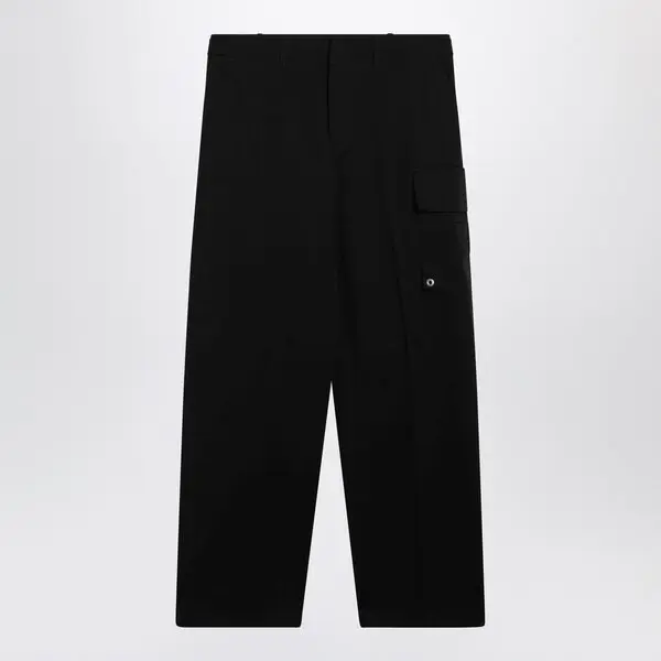 Fendi Gabardine Trousers - Black