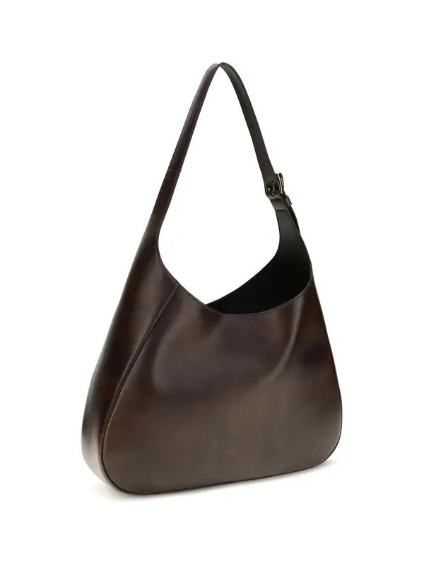 Prada Boogie Leather Shoulder Bag