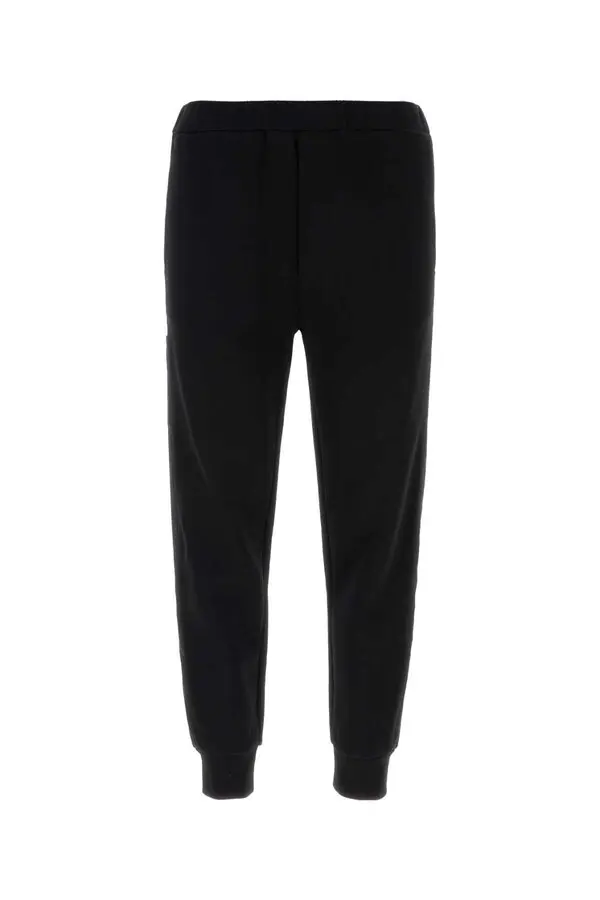 Prada Cotton Blend Joggers - Black
