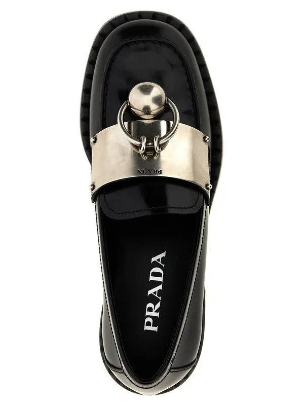 Prada Piercing Loafers