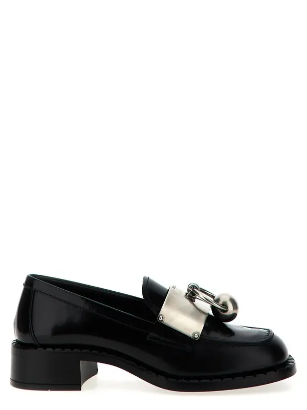 Prada Piercing Loafers - Black