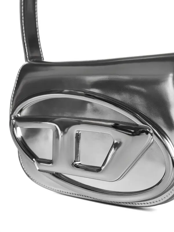 DIESEL® 1dr – Iconic Mirrored Leather Shoulder Bag - Multicolor