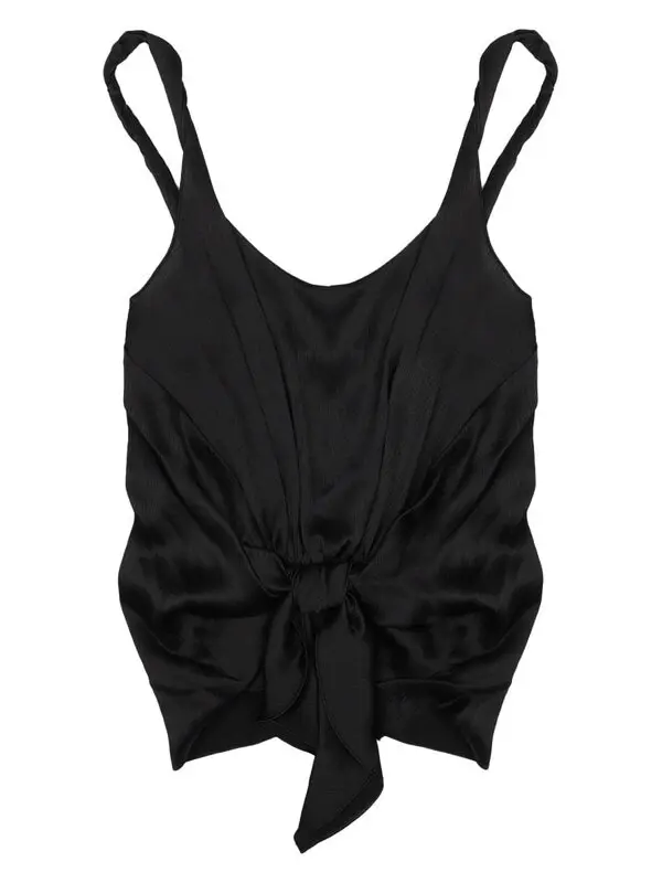 JW Anderson Top Annodato Cami - Black