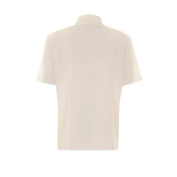 Brunello Cucinelli Logo Polo With Pocket - White