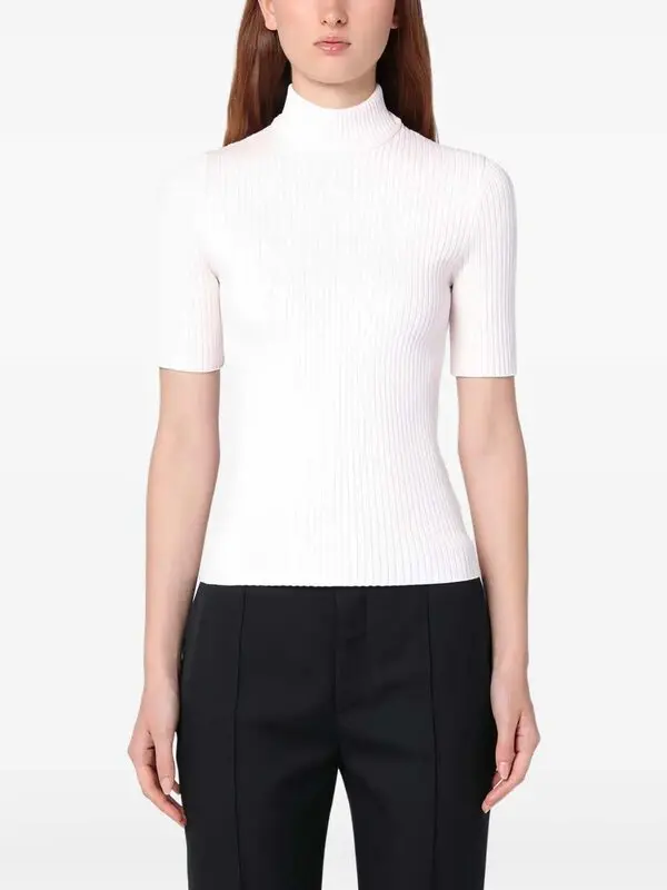 COURREGES Reedition Ribbed Sweater