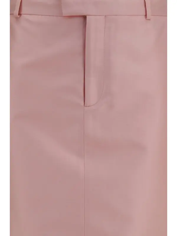 Gucci Silk Faille Skirt