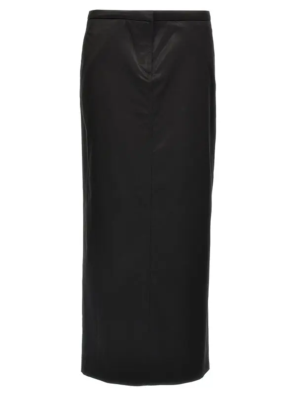 TOTEME Straight Skirt - Black