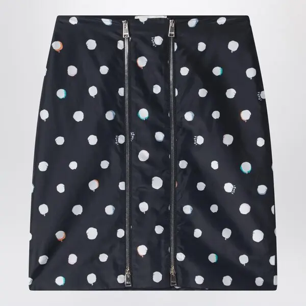 Fendi Printed Taffeta Skirt