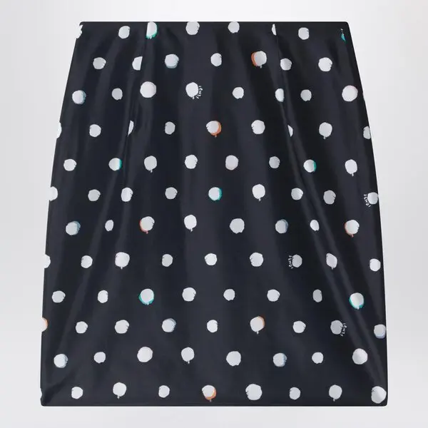 Fendi Printed Taffeta Skirt