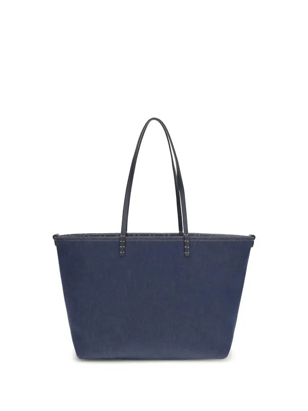 Fendi Reversible Denim Tote Bag - Blue