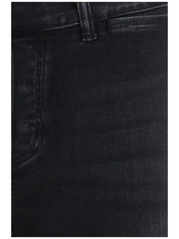Gucci Stretch Cotton Jeans - Black