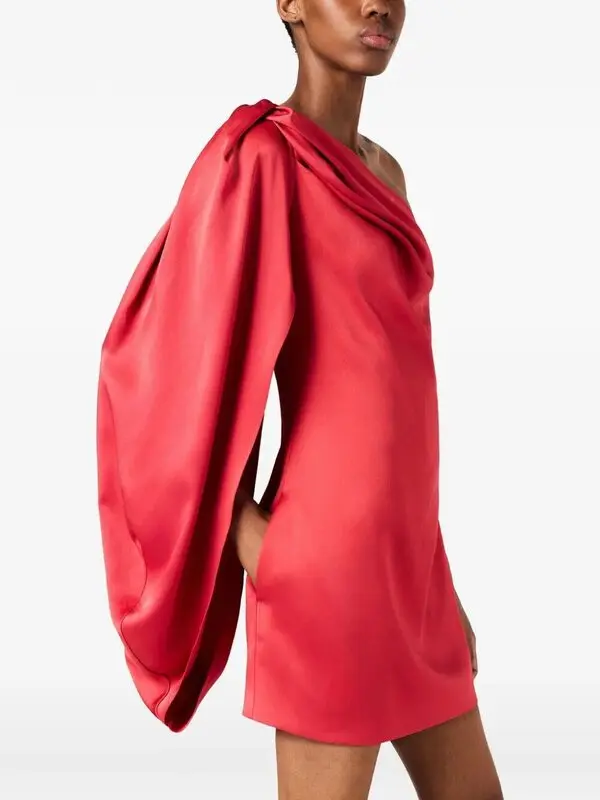 Stella McCartney Satin Mini Dress - Red